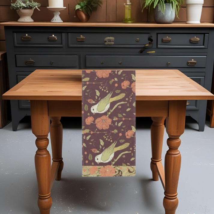 Fall Floral Table Runner - Luxury Cotton - Perfect Thanksgiving Decor ...