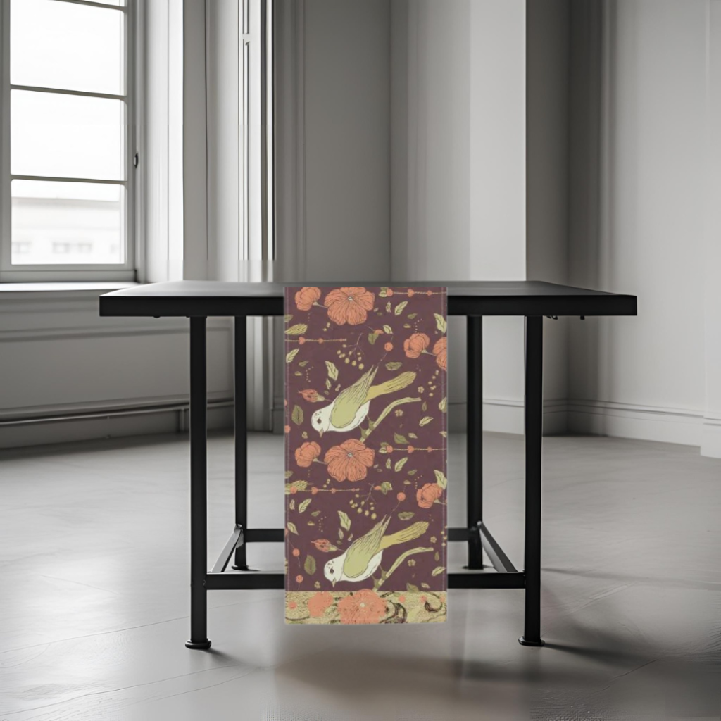 Fall Floral Table Runner - Luxury Cotton - Perfect Thanksgiving Decor ...