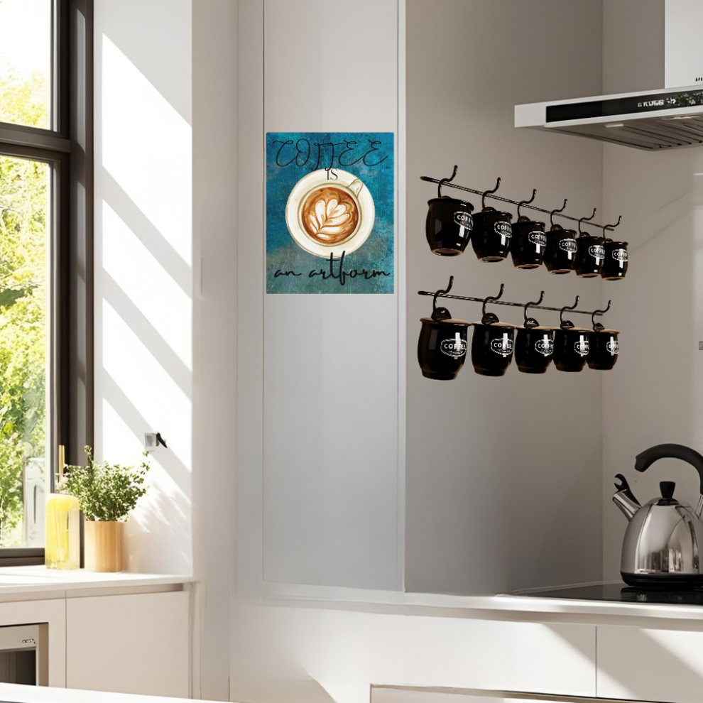 Transform Your Kitchen with Coffee is an Artform Canvas - Perfect ...
